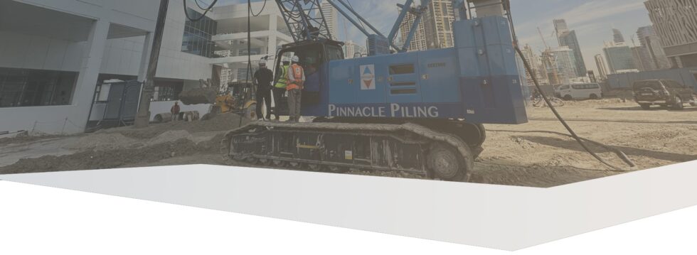Ground Engineering Contractors - Pinnacle Piling