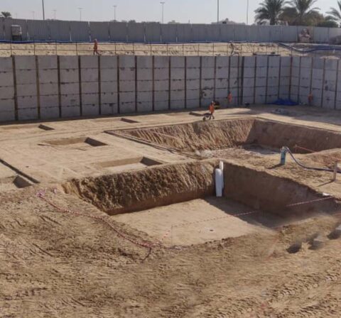 Shoring Contractors & Services in UAE - Pinnacle Piling